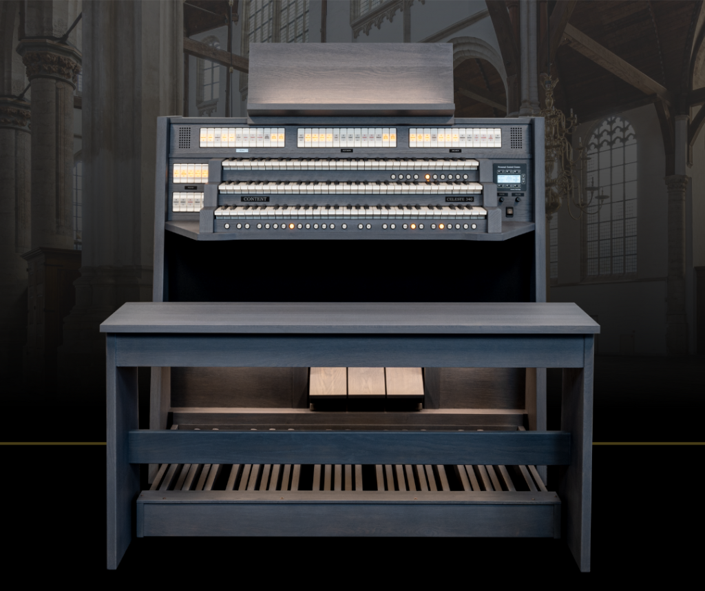 Watch: Celeste 340 | Content - Home Organs